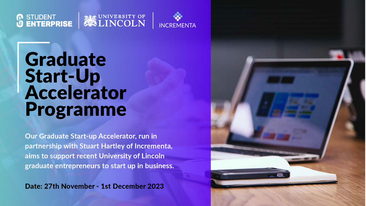 Graduate Start-Up Accelerator - Student Enterprise